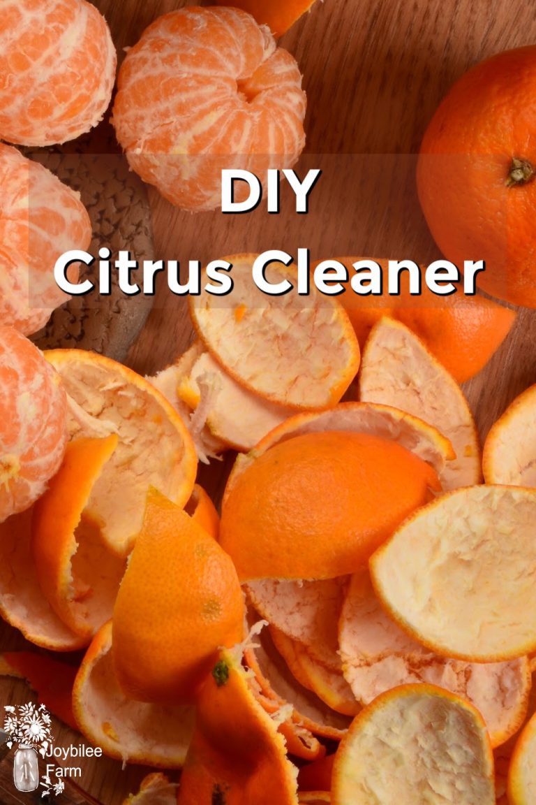 DIY Citrus Cleaner - Joybilee® Farm | DIY | Herbs | Gardening