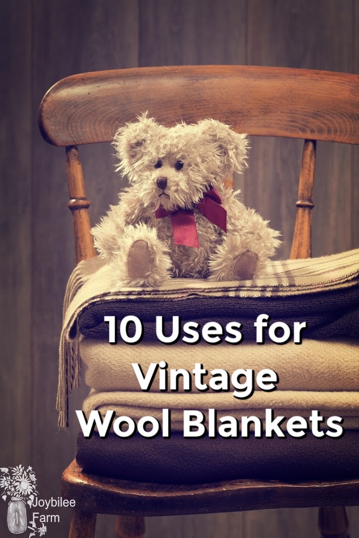10 New Uses for Vintage Wool Blankets - Joybilee® Farm | DIY | Herbs ...