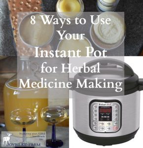 8 Ways to Use Your Instant Pot for Herbal Medicine Making - Joybilee ...