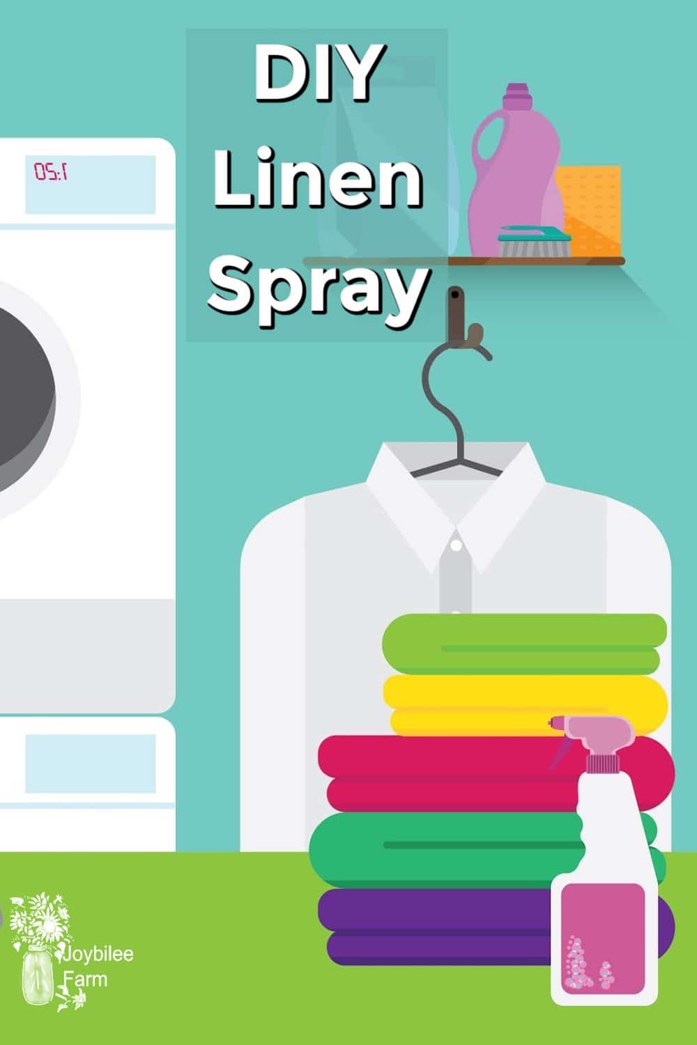 DiY Linen spray for Ironing Household Linens and Freshening Your Home