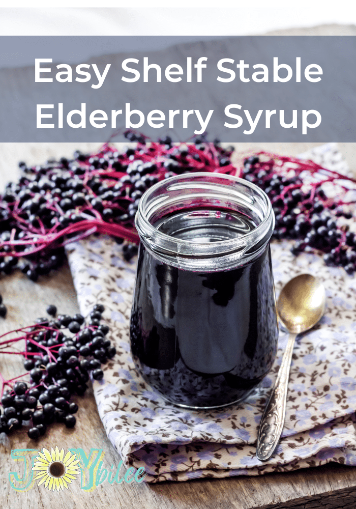Easy Shelf Stable Elderberry Syrup - Joybilee® Farm | DIY | Herbs ...