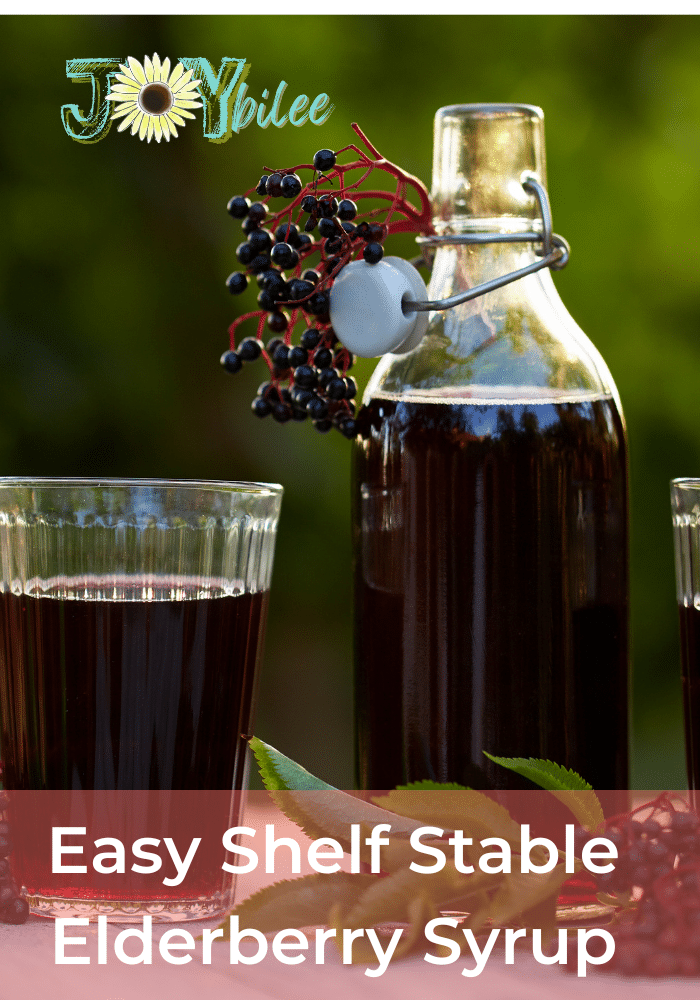 Easy Shelf Stable Elderberry Syrup - Joybilee® Farm | DIY | Herbs ...