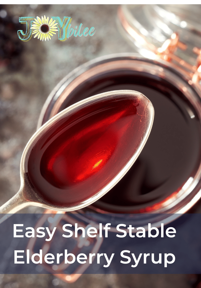 Easy Shelf Stable Elderberry Syrup - Joybilee® Farm | DIY | Herbs ...