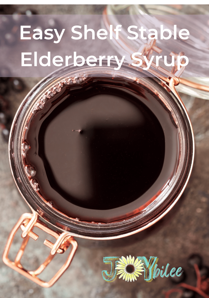 Easy Shelf Stable Elderberry Syrup - Joybilee® Farm | DIY | Herbs ...